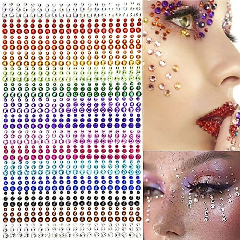 Face Gems | Festival Jewels Stickers | liakarastore.com – Liakara